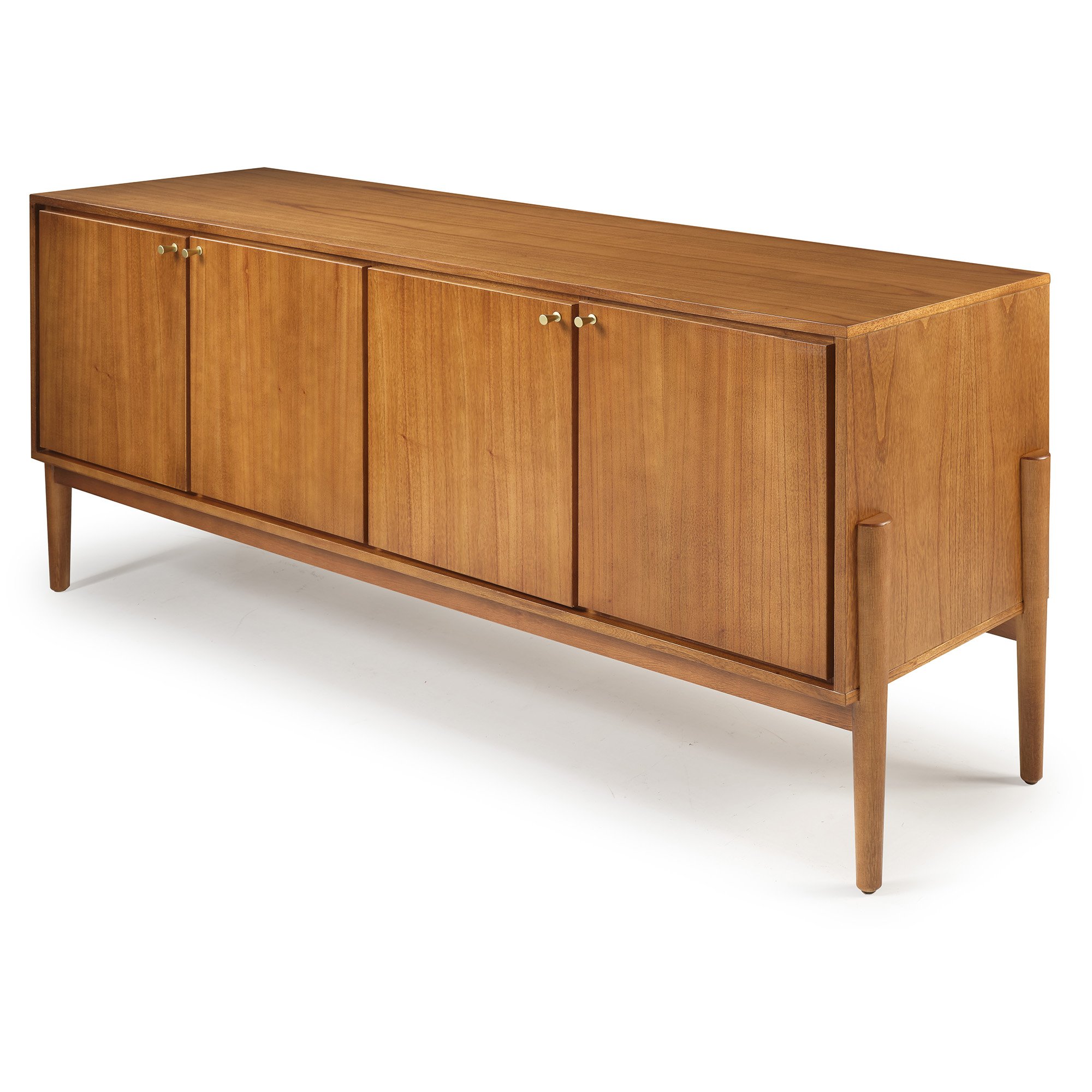 Buffet Moderno de Madeira | Perfeito para Sala de Estar e Jantar